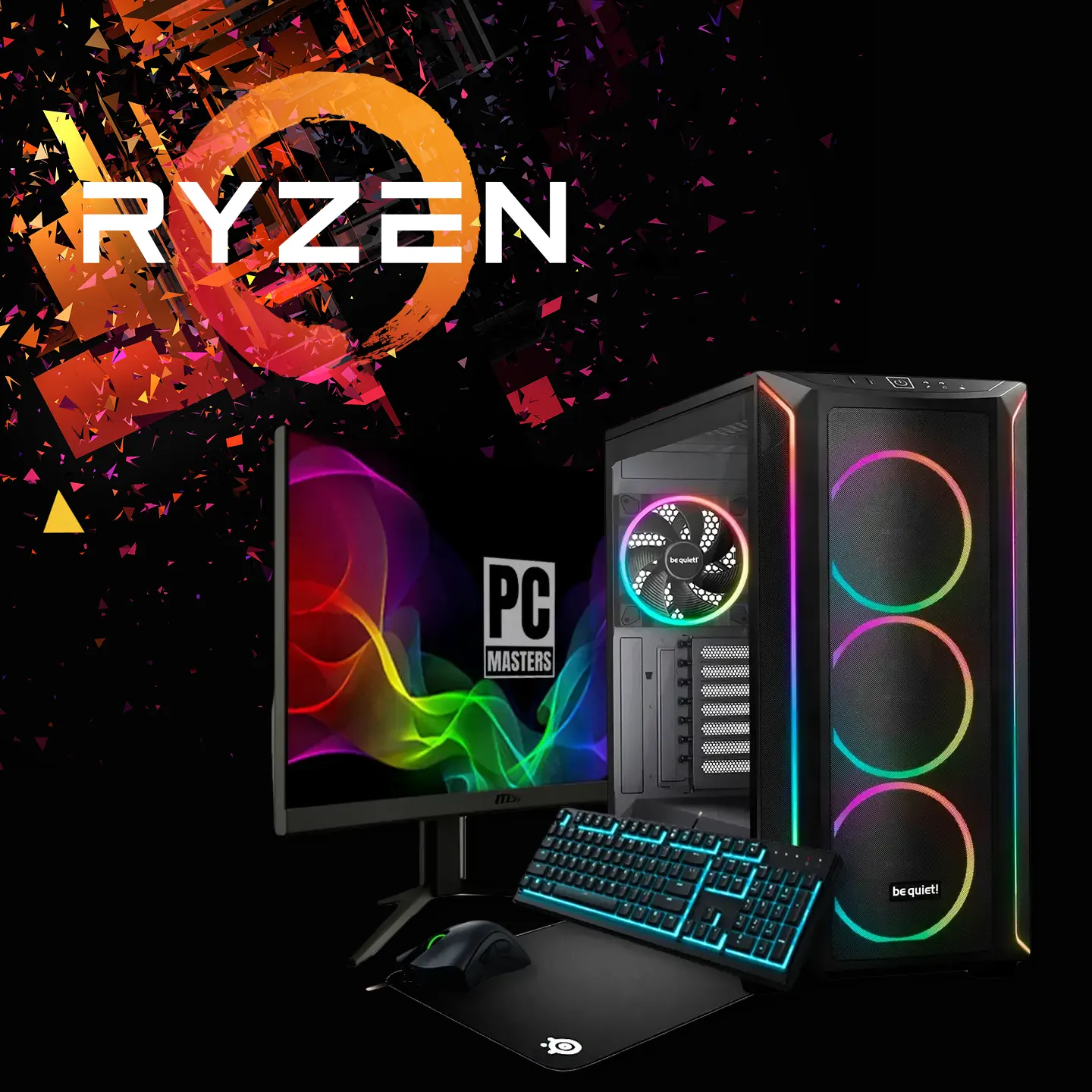 Gaming PC met Ryzen 7 – Krachtige Prestaties voor Moderne Games